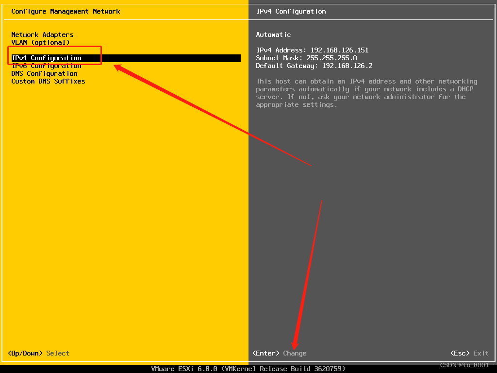 VMware vSphere ESXi系统设置静态IP的方法_因特网(www.inte.net)