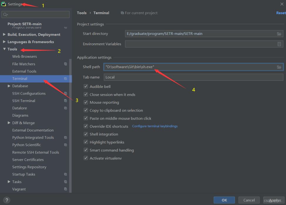 Windows环境下如何使用Pycharm运行sh文件_因特网(www.inte.net)