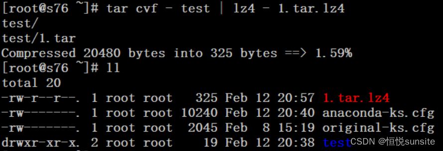 Linux命令之lz4命令使用示例_因特网(www.inte.net)