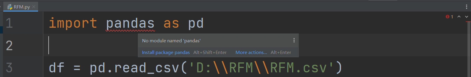 Pycharm安装第三方库并更换镜像的详细教程_因特网(www.inte.net)