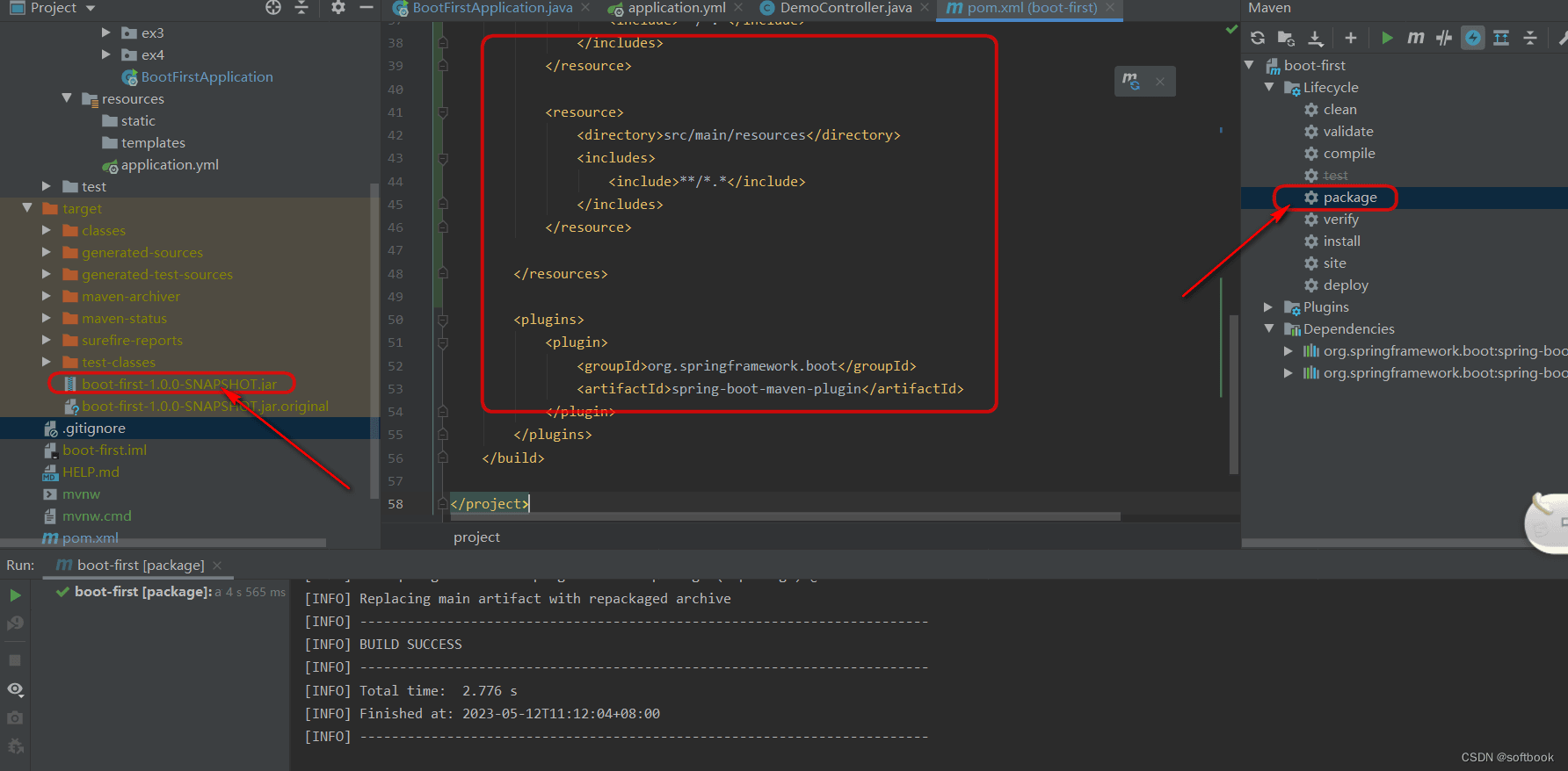 SpringBoot工程打包后执行Java -Jar就能启动的步骤原理_因特网(www.inte.net)