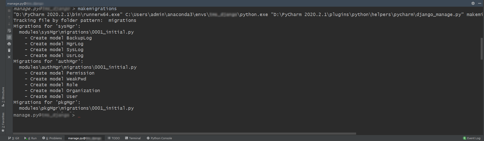 Django把SQLite数据库转换为Mysql数据库的过程_因特网(www.inte.net)